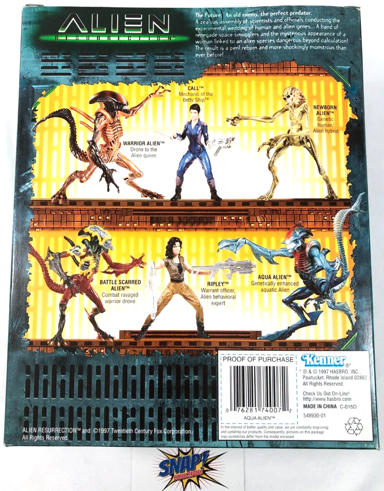 Aqua Alien - Alien Resurrection - 1997 Hasbro Signature Series | eBay