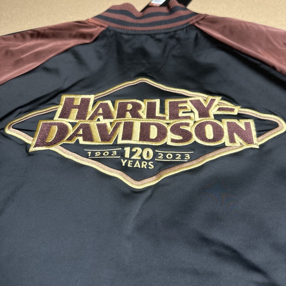 Harley-Davidson Jacket 120th Anniversary 97436 Polyester Red Black 2023 ...