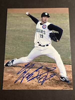 Jen-Ho Tseng Signed 8x10 Photo Auto Chicago Cubs Autograph Baseball COA ...