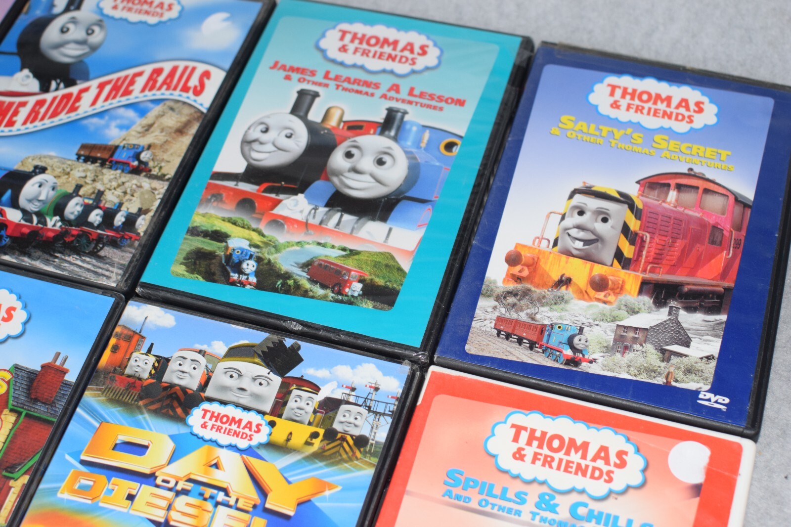 Lot of 9 Thomas & Friends DVDs Thomas the | Grelly USA