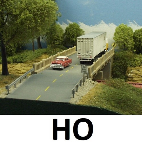 HO Scale - Highway Overpass ROADWAY - Kit RIX-628-0106 | eBay