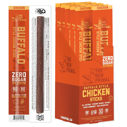 New Primal Buffalo Chicken Sticks, Keto, Gluten Free Healthy Snacks ...