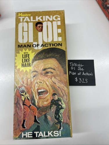 Vintage GI Joe "Man of Action" 1970 Talking - Hair - Scar by Hasbro | eBay
