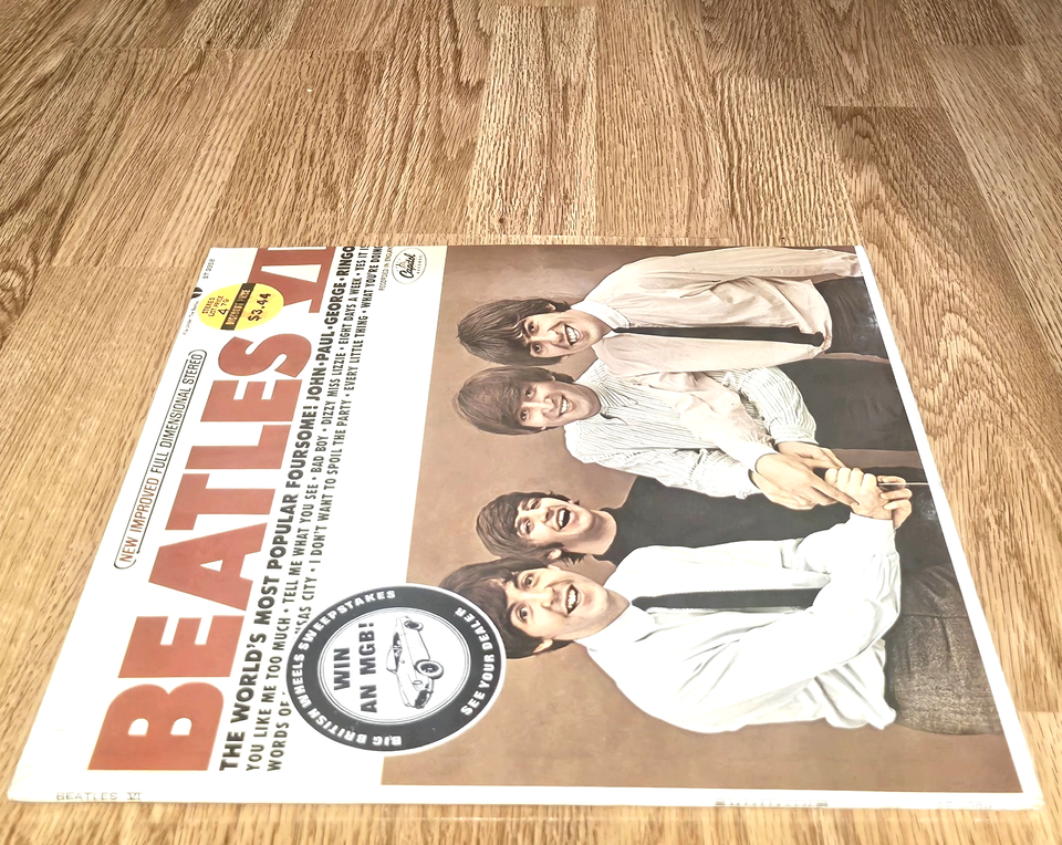 The Beatles BEATLES VI ORIGINAL 1965 FACTORY SEALED FIRST PRESSING | eBay