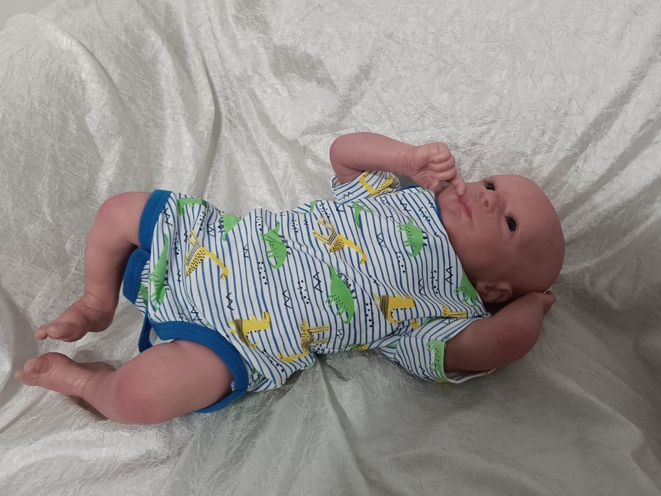 Realborn Reborn Dominic Awake Baby Boy From Bountiful Baby, COA | eBay