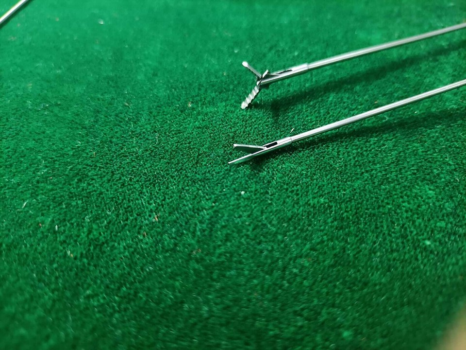 10pc Hysteroscopic Semi Rigid Scissor/Alligator 5FR 40cm surgical ...