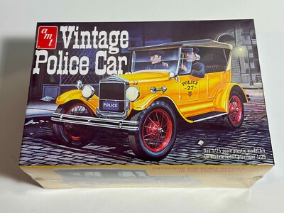 1927 Model T Vintage Police Car model kit AMT Factory Sealed | eBay