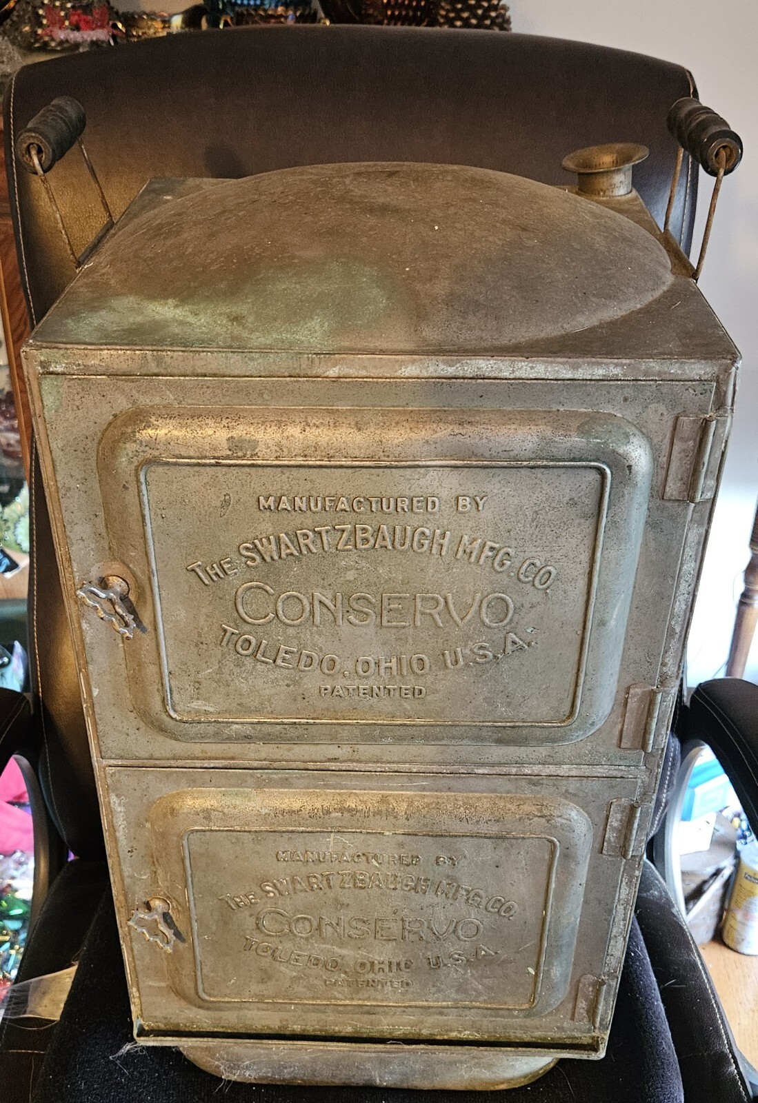 Vintage Swartzbaugh Conservo Camping Oven Toledo Ohio Canning Steamer ...