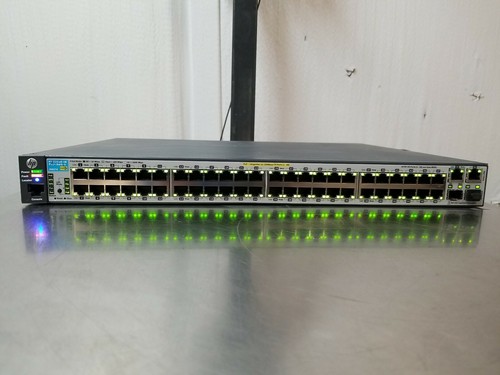 HP 2620-48 PoE+ SWITCH Ethernet Switch Rack-Mountable (J9627A#ABA ...