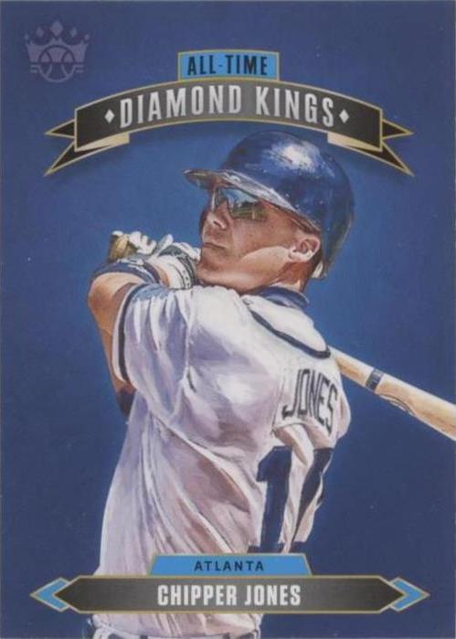 2020 Panini Diamond Kings - All-Time Diamond Kings Chipper Jones #ATDK ...