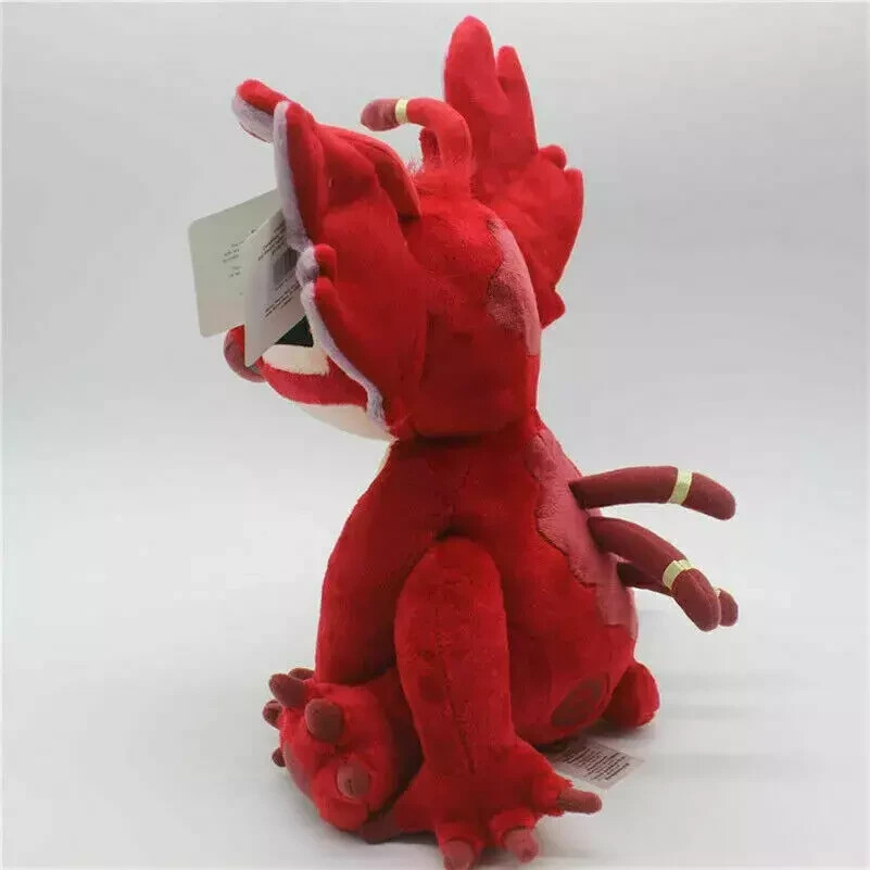 Disney Lilo & Stitch Red Leroy Plush Toy 25cm Soft Stuffed Doll Pillow ...