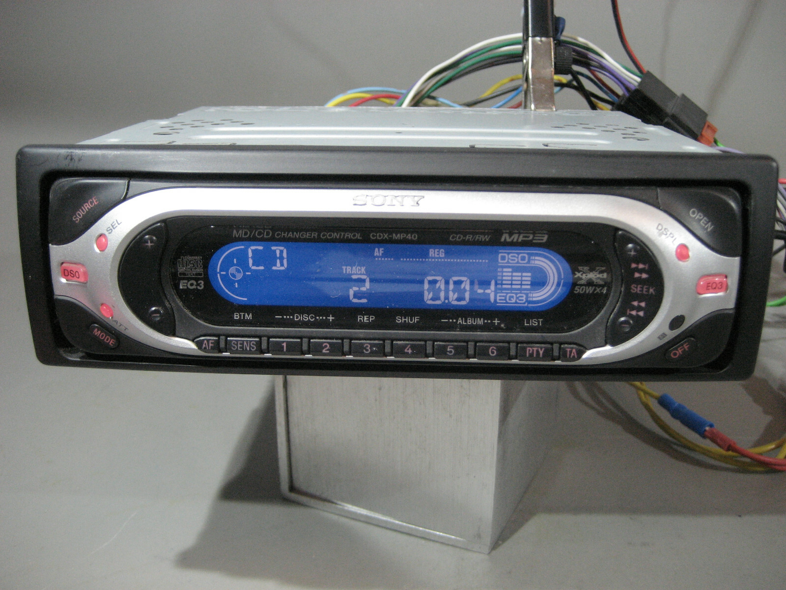Autoradio Blaupunkt Sony CDX MP40 CD MP3 Gerät mit 50 Watt (82) Wechsler A. | eBay.de