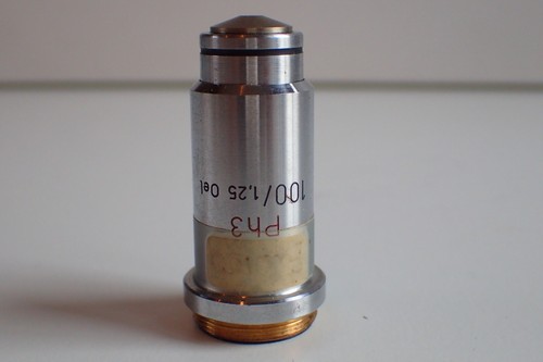 Carl Zeiss 100x 1.25 Ph3 Phase contrast oil immersion microscope ...