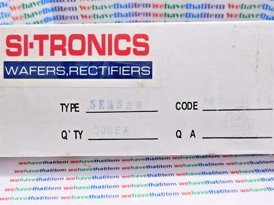 SEM588 / CROSSES TO ECG588,NTE588 / DIODE / 500 PIECES (qzty) | eBay