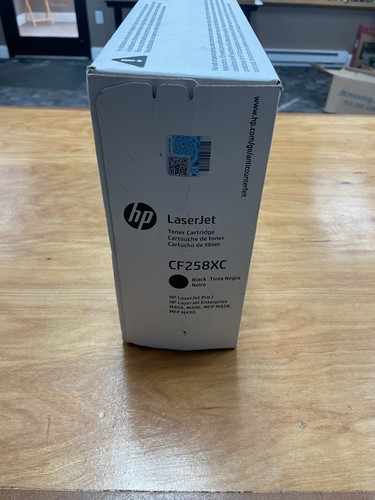 Brand New Sealed Geniune HP Toner, 1x CF258XC Black | eBay