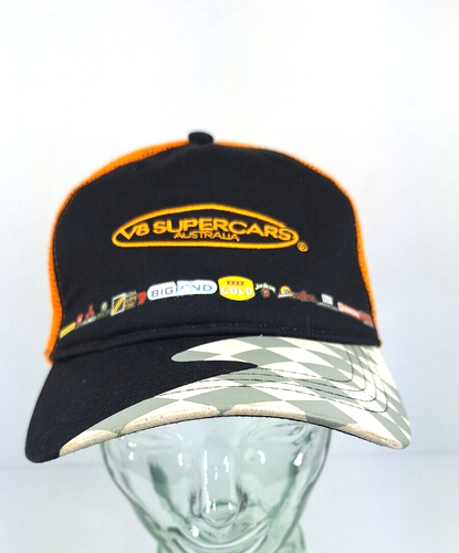 VINT V8 SUPERCARS AUSTRALIA ADJUSTABLE CAP HAT - ONE SIZE FITS ALL- OZ ...