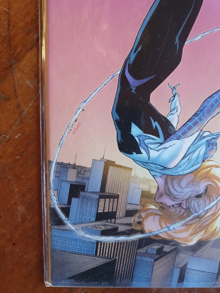 SPIDER-GWEN 2 RARE JEROME OPENA DF DYNAMIC FORCES COA VARIANT LIM 3000 ...