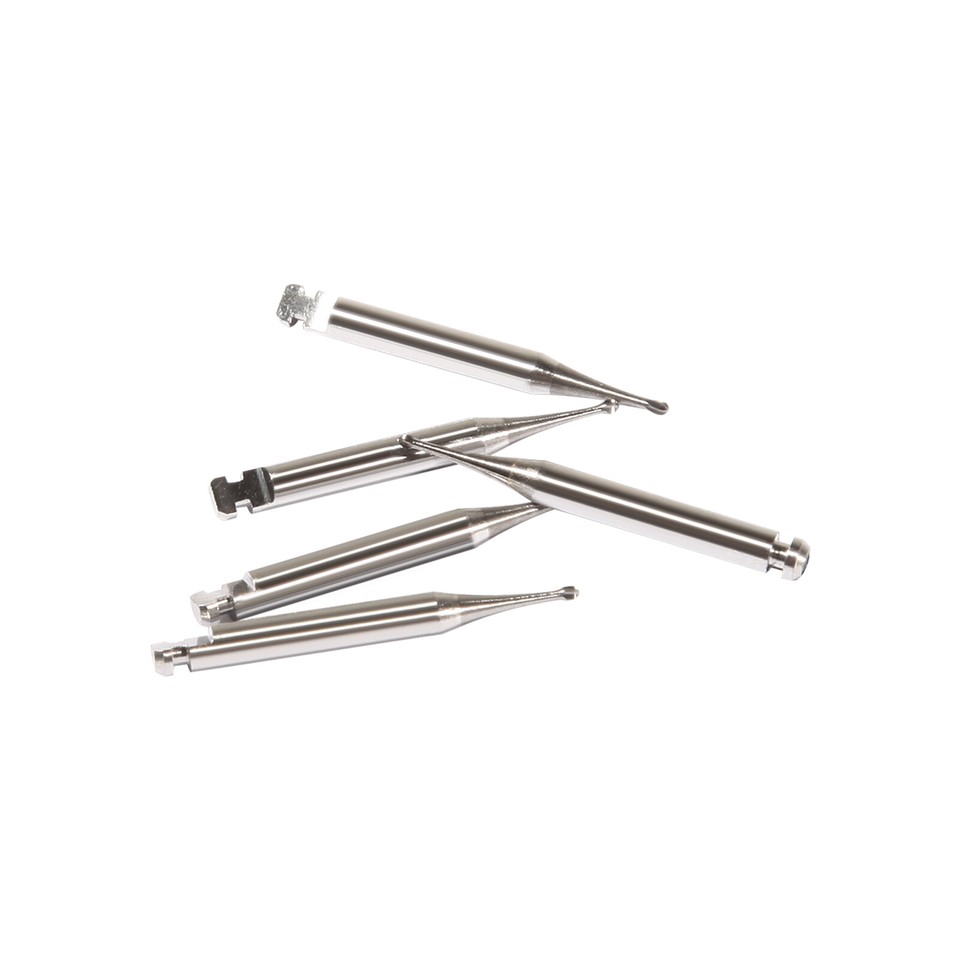 Dental Round Carbide Bur for Slow Speed Latch Type Handpiece RA 1# - 8 ...