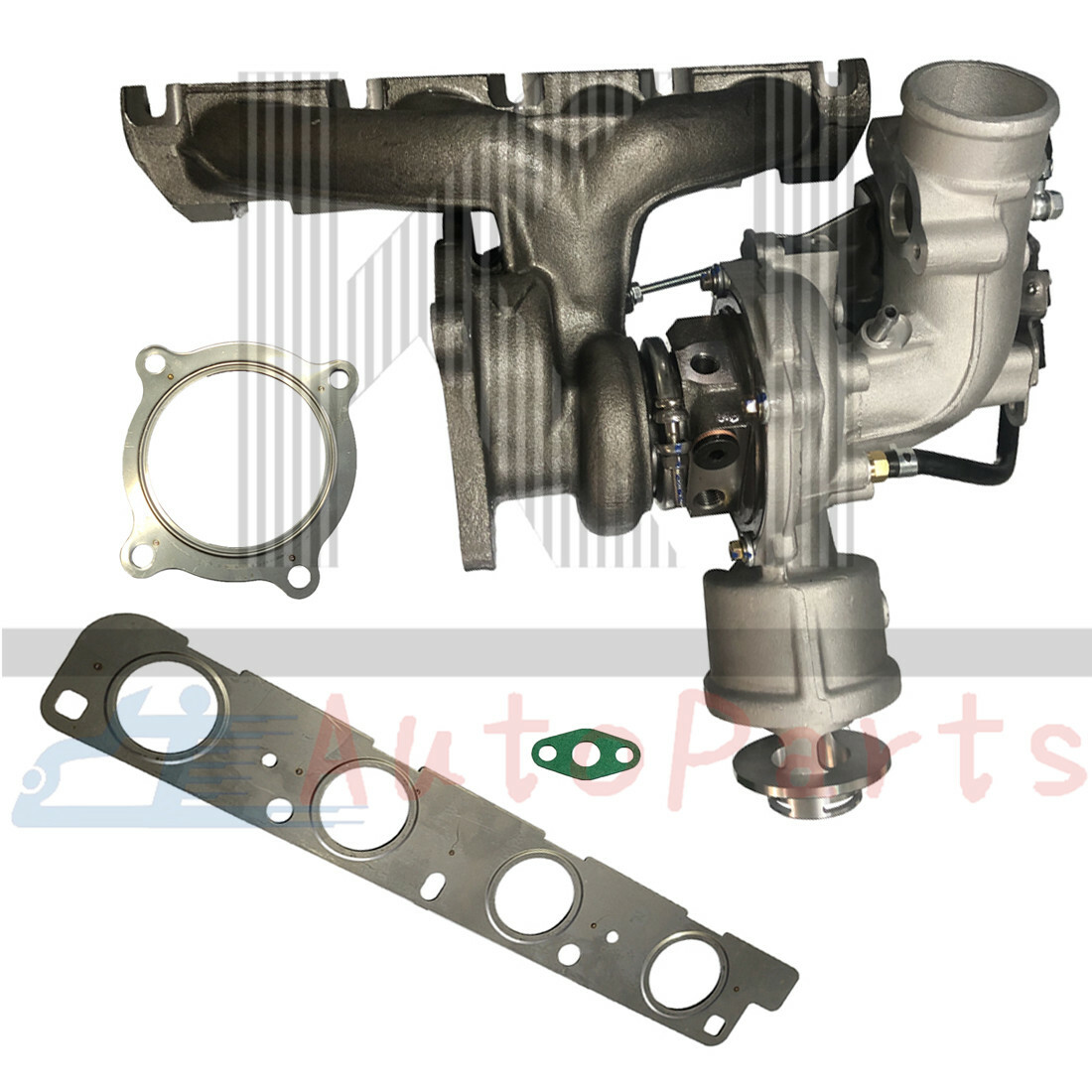 Turbo Turbocharger For 2005-2009 Audi A4 2.0T B7 BUL BWE BWT K03 ...