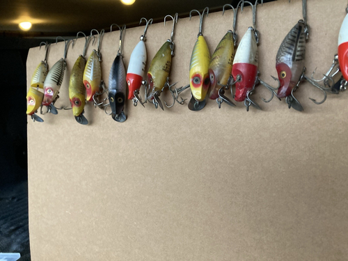 VINTAGE HEDDON RIVER RUNT LURE LOT | eBay