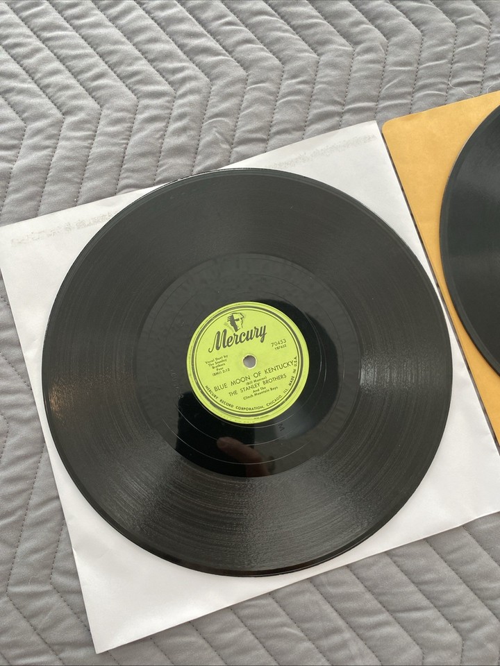78rpm The Stanley Brothers + Clinch Mountain Boys Bluegrass Lot Blue ...