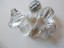 VTG Mixed Lot 4 VTG CLEAR CRYSTALL GLASS STOPPERS DECANTER MEDICINE ...