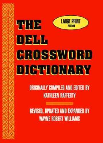 The Dell Crossword Dictionary - Hardcover - GOOD 9780783812274| eBay