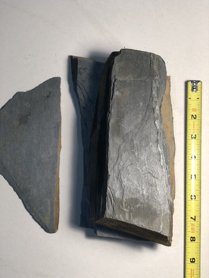 2 Pounds Of Individual Pieces of natural slate stone aquarium Crafts ...