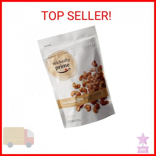 Wickedly Prime Roasted Cashews, Coconut Toffee, 8 Ounce | eBay