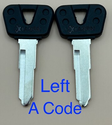 2 Key Blanks Polaris ATV 2000+ 4 Wheeler RZR 170 2010+ Code A11111 ...