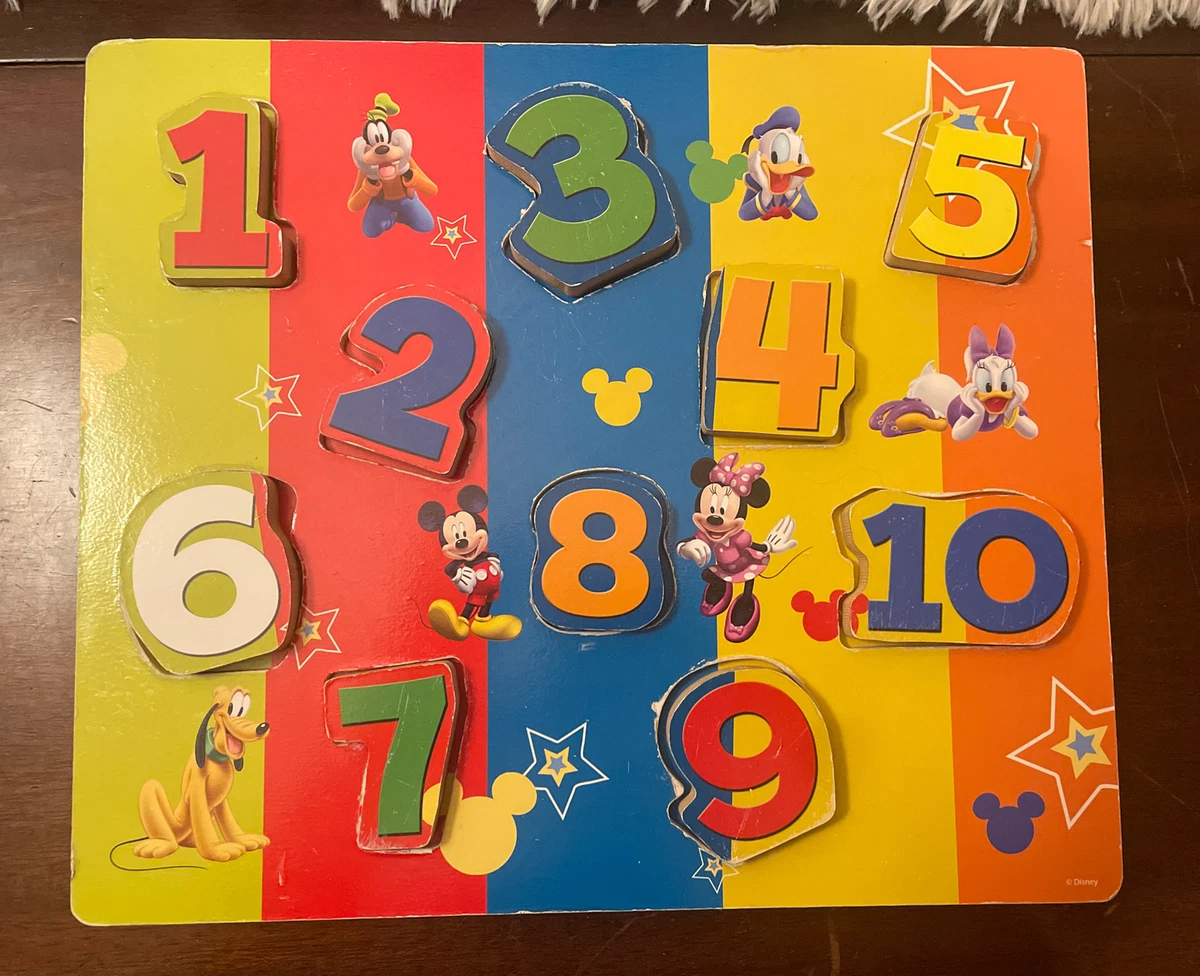 Mickey Mouse Numbers