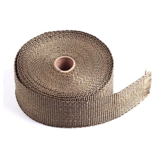 4 Roll 2" 50Ft Basalt Exhaust Wrap Manifold Header Pipe Heat Wrap Lava ...
