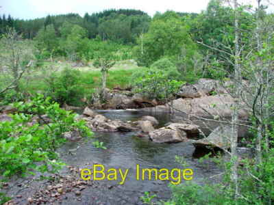 Photo 6x4 Abhainn Srath Rainich (Strath Rannoch River) Inchbae Lodge A ...