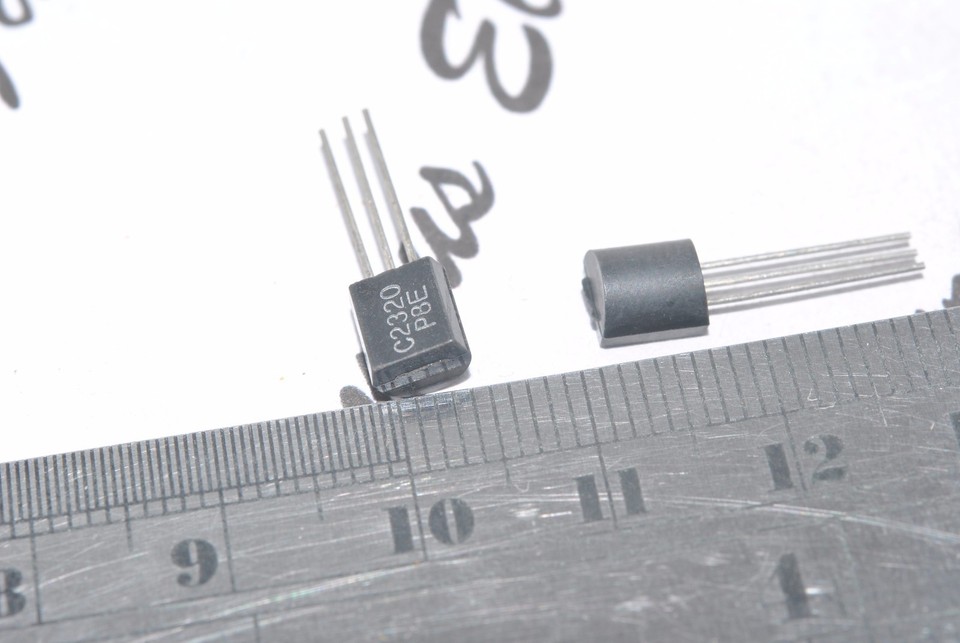 2pcs - 2SC2320 / C2320 Transistor NPN 0.3W 50V 0.2A TO-92 "Genuine" | eBay