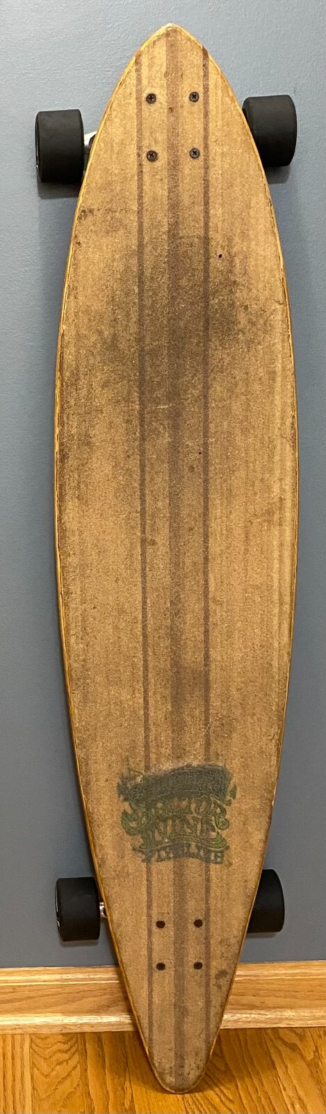 Sector 9 Pipeline Oahu North Shore Series Bamboo Pintail Longboard ...