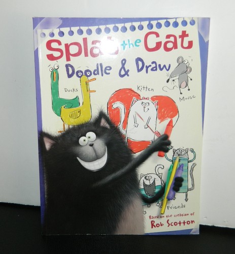 Splat the Cat: Doodle & Draw: A Coloring & Activity Book 9780062116079 ...