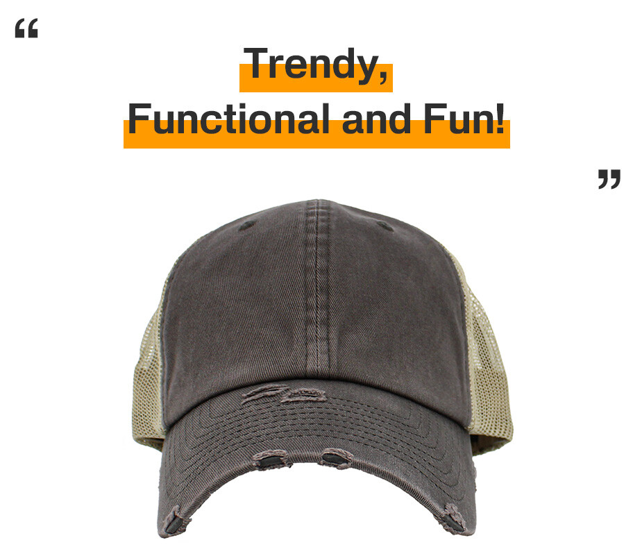 Vintage Distressed Mesh Back Dad Hat Baseball Cap Unconstructed | eBay