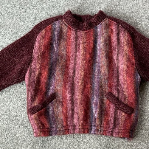 Donegal Designs Sweater Women Extra Large Mohair Jumper Lined VTG ...