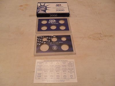 2000 Proof Set Box and Lenses ONLY *NO COINS* | eBay