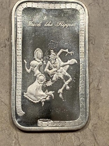 1973 Jack the Ripper 1oz Silver Art Bar Hollywood Series Low #0042 SKU ...