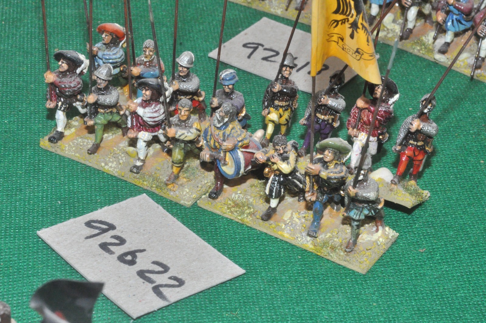 28mm renaissance / papal state - pikemen 16 figs - inf (92622) | eBay UK