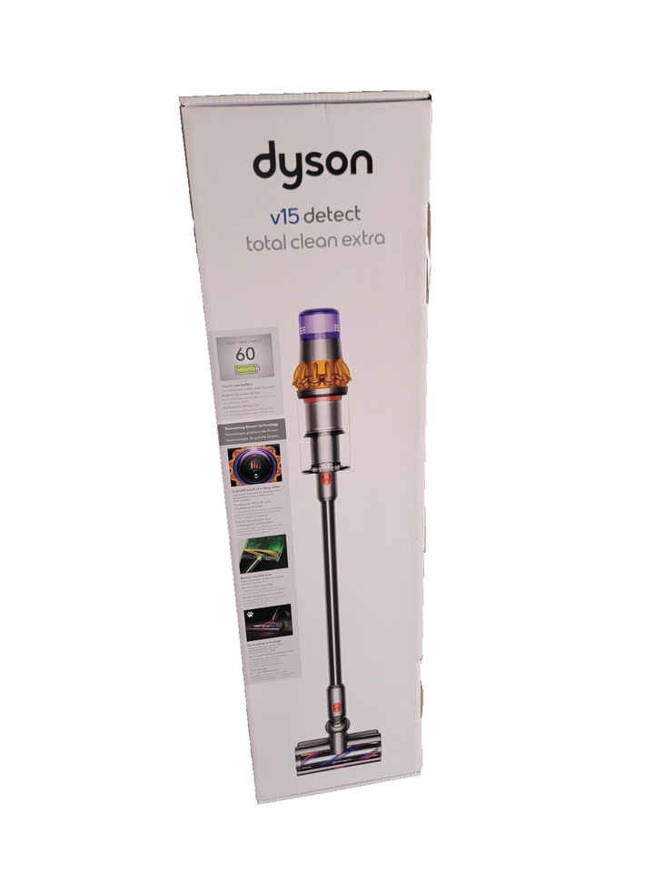 New Dyson V15 Detect Total Clean Extra Cordless Stick Vacuum | eBay