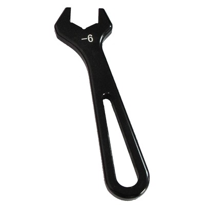 NyTrex AN Wrench 180195; Single Open End Black Anodized Aluminum -06AN ...