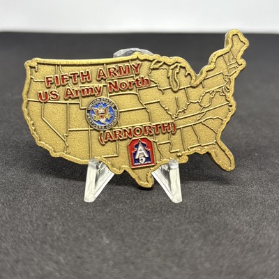 FIFTH ARMY US ARMY NORTH (ARNORTH)CHALLENGE COIN | eBay