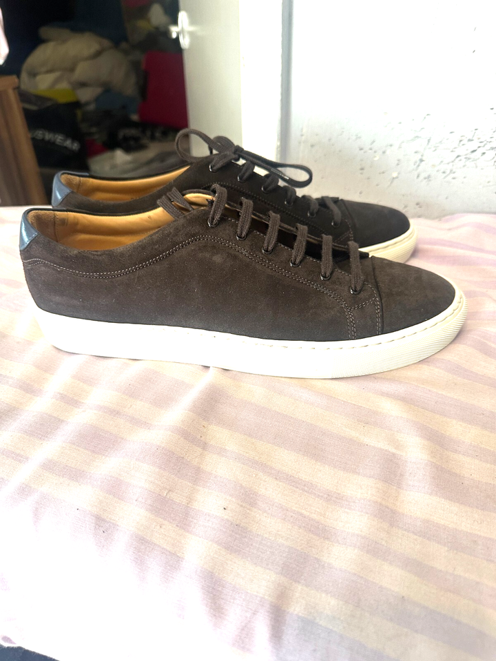 Loake Dash Chocolate Suede F Fit Rubber Sole Lifestyle Collection ...