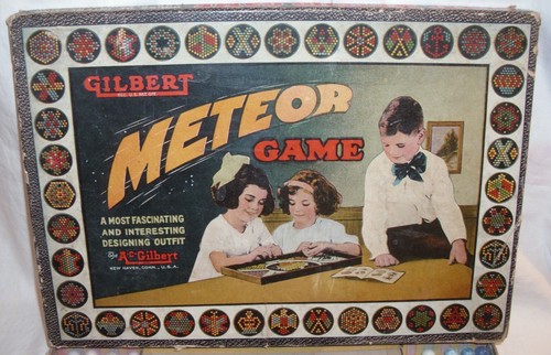 GILBERT METEOR CLAY MARBLE GAME 1920s BOXED | eBay