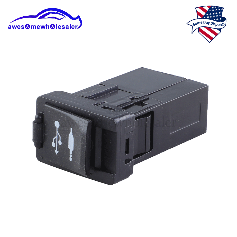 AUX USB Port Adapter Jack 86190-0R010 For Toyota Rav4 Camry Yaris ...