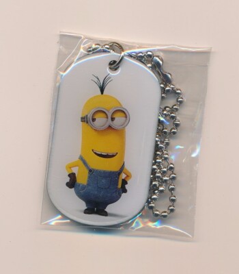 MINIONS THE MOVIE SINGLE REGULAR DOG TAG #3 FROM 2015 | eBay