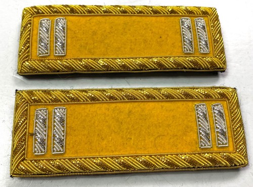 INDIAN WARS US ARMY M1872 CAVALRY CAPTAIN TUNIC SHOULDER BOARDS W/CILPS ...