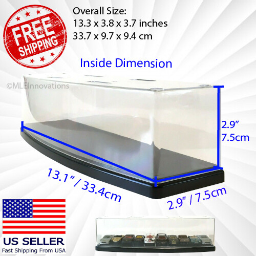 Display Case Collectible Small Large Stackable Action Model Scale 1/64 ...